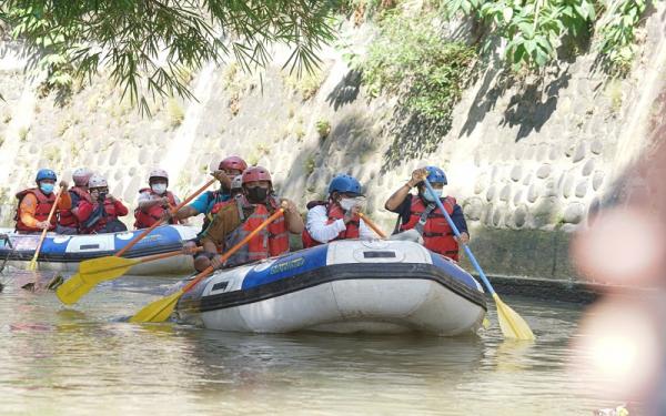 Susuri Sungai Babura, Bobby Nasution Berharap Jadi Ikon Kota Medan