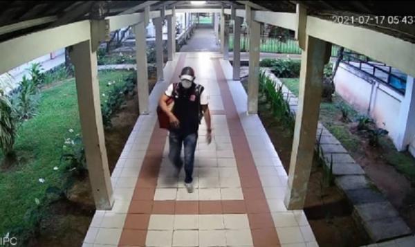 Terekam CCTV, Pencuri Komputer di RSUD Soedarso Ditangkap