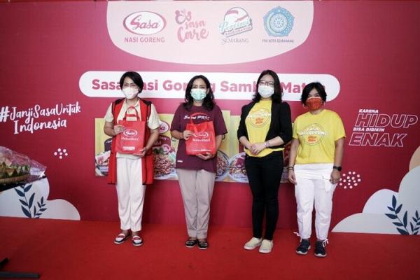 Dukung UMKM, PT Sasa Inti Sediakan 1.000 Porsi Sasa Nasi Goreng Sambal ...