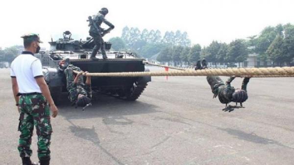 Batalyon Tankfib 1 Marinir Juara Lomba Cavalry Warrior