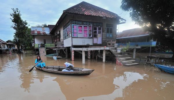 Ratusan Rumah di Legok Jambi Sudah 3 Hari Terendam Banjir