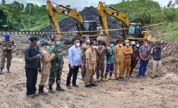 Tambang Ilegal di Balikpapan Disegel, Keruk Batu Bara dari Kawasan Hutan Lindung