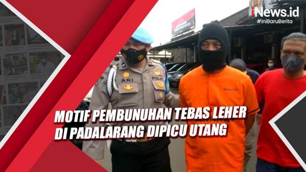 Terungkap, Motif Pembunuhan Tebas Leher di Padalarang Dipicu Utang Rp40.000