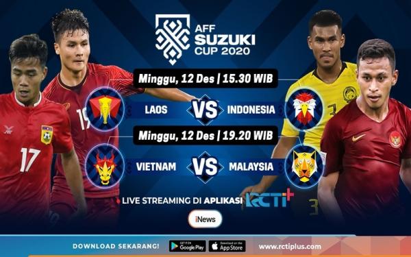 Jadwal Live Streaming Piala Aff 2020 Di Rcti Hari Ini Laos Vs Timnas