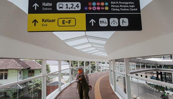 Resmi Beroperasi, Halte Integrasi CSW Mulai Diuji Coba