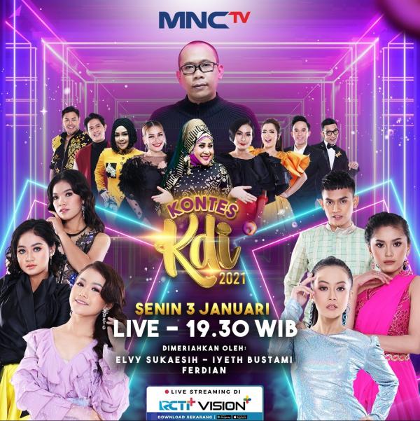 Kontestan KDI Dipuji Cakra Khan, Saksikan 6 Besar Kontes KDI 2021 Malam Ini