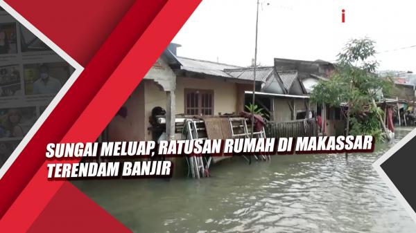 Video Sungai Meluap, Ratusan Rumah Warga di Bengkulu Terendam Banjir