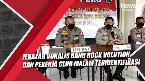 Jenazah Vokalis Band Rock Volution dan Pekerja Club Malam Teridentifikasi