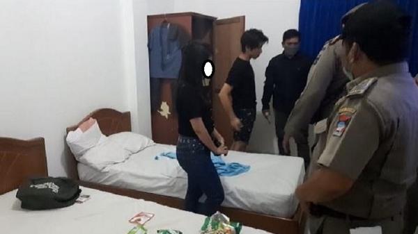 Berduaan di Kamar Penginapan, 3 Pasangan Bukan Suami Istri Digerebek Satpol PP