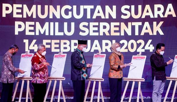 KPU Luncurkan Hari Pemungutan Suara Pemilu Serentak 2024