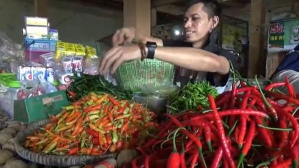 Harga Cabai di Pasar Tradisional Boyolali Merangkak Naik
