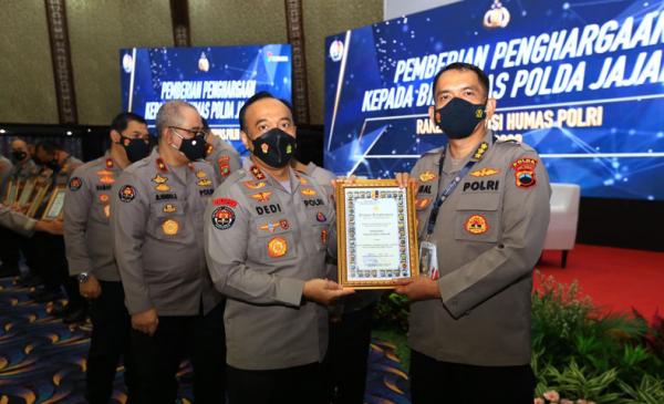 Bidhumas Polda Jateng Raih 4 Penghargaan, Kombes Iqbal Ungkap Kunci Suksesnya