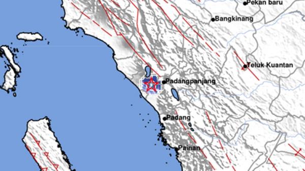 Gempa Terkini Magnitudo 3,1 Guncang Padang Pariaman