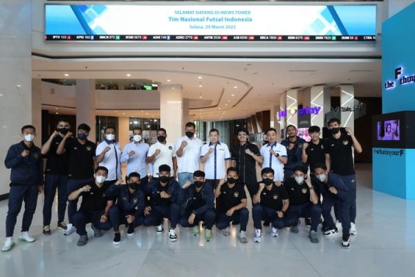 Hary Tanoesoedibjo Berangkatkan Timnas Indonesia Ke Aff Futsal 2022