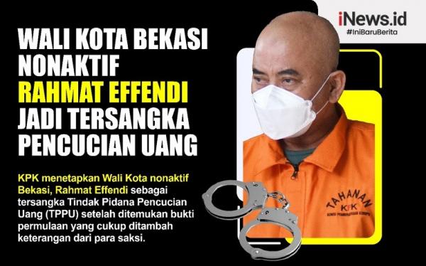 Infografis Rahmat Effendi Jadi Tersangka Pencucian Uang Infografis Rahmat Effendi Jadi Tersangka Pencucian Uang