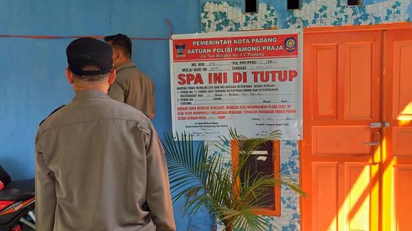 Buka dan Layani Pelanggan saat Ramadan, Salon Esek-Esek di Padang Ditutup Paksa