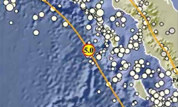 Gempa Terkini M5,0 Guncang Nias Barat, Tak Berpotensi Tsunami