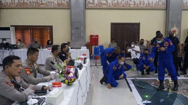 Dipimpin Kapolda, Begini Tactical Floor Game Polda Bali Pengamanan GPDRR 2022