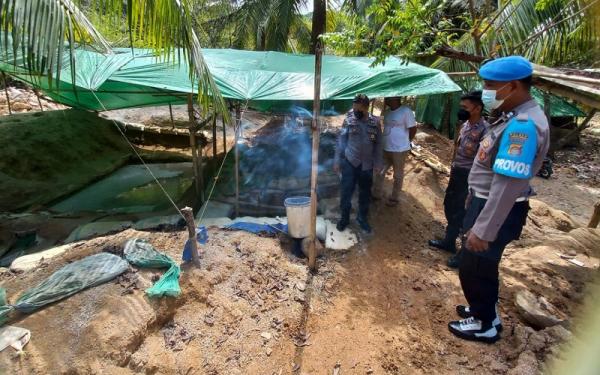 Tambang Emas Ilegal Longsor Di Solok Selatan Polisi Periksa Penyandang