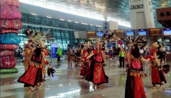 Dua Tahun Terhenti, Parade Budaya di Bandara Soetta Bisa Dinikmati Lagi