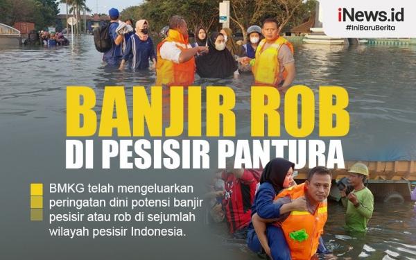 Infografis Penjelasan BMKG soal Banjir Rob Pantura