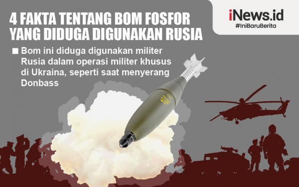 Infografis 4 Fakta Bom Fosfor yang Diduga Digunakan Rusia