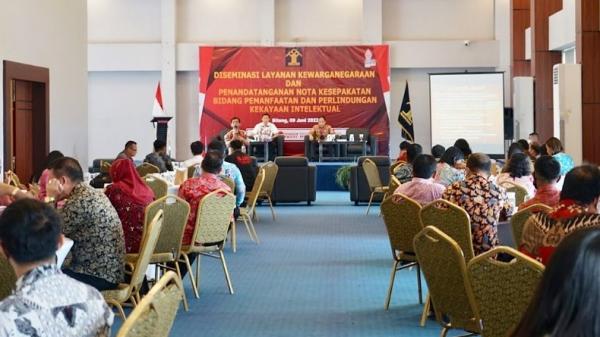 Kanwil Kemenkumham Sulut Gelar Diseminasi Layanan Kewarganegaraan di Bitung