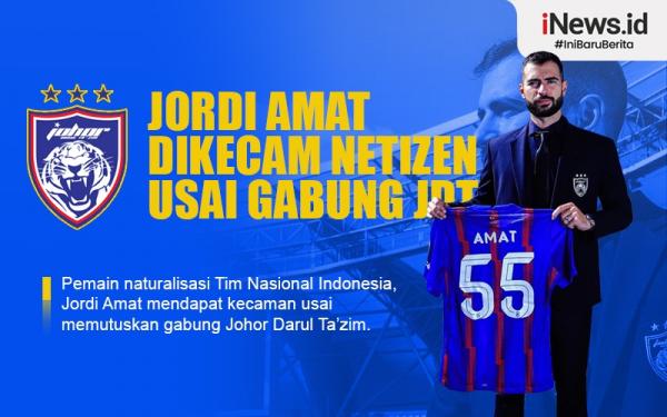 Infografis Jordi Amat Dikecam Netizen usai Gabung JDT Infografis Jordi Amat Dikecam Netizen usai Gabung JDT