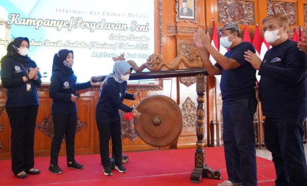 Cegah Peredaran Narkoba, Wali Kota-BNNK Mojokerto Luncurkan Kelurahan Bersinar