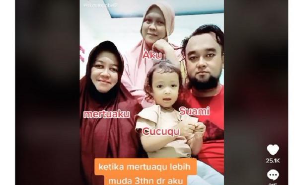 Viral Kisah Menantu Lebih Tua 3 Tahun dari Mertua, Netizen: Rasa Teman