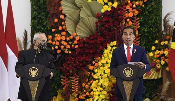 Presiden Jokowi Bertemu Presiden Ramos Horta Perkuat Kerja Sama RI-Timor Leste