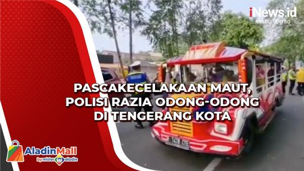 Pascakecelakaan Maut, Polisi Razia Odong-Odong di Tangerang Kota Pascakecelakaan Maut, Polisi Razia Odong-Odong di Tangerang Kota
