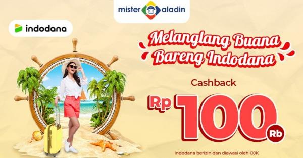 Cuma di Mister Aladin yang Bisa Liburan Plus Dapat Cashback Rp100.000, Buruan Pesan!