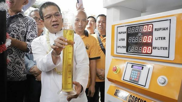 Kabar Gembira, Pom Mini Minyak Goreng Curah Kini Hadir di Kabupaten Bandung