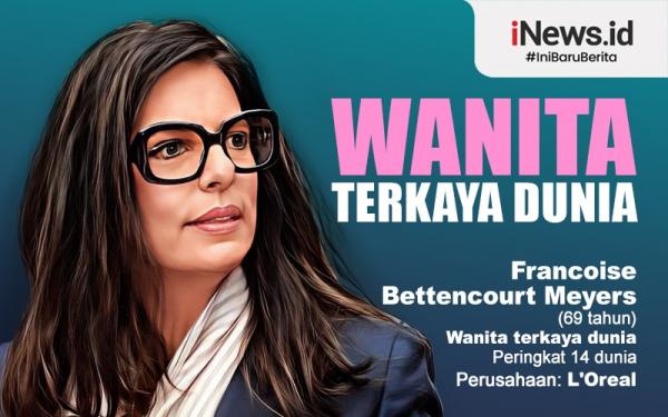 Infografis Wanita Terkaya di Dunia