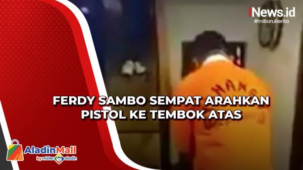 Ferdy Sambo Sempat Arahkan Pistol ke Tembok Atas Ferdy Sambo Sempat Arahkan Pistol ke Tembok Atas