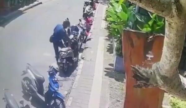 Pencurian Motor Di Ubud Viral Pelaku Ditangkap Kurang Dari 24 Jam