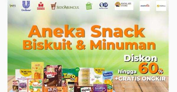 Mau Dapat Diskon Aneka Snack hingga 60% + Gratis Ongkir? Simak Caranya ...