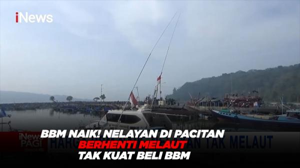 BBM Naik! Nelayan di Pacitan Berhenti Cari Nafkah, Tak Kuat Beli BBM