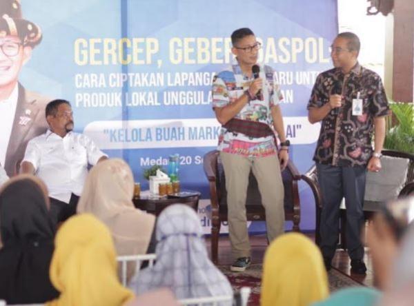 Gemawira Minta Menparekraf Sandi Bantu Bangkitkan Martabat UMKM di Sumut Gemawira Minta Menparekraf Sandi Bantu Bangkitkan Martabat UMKM di Sumut