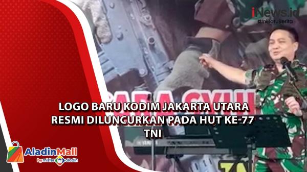 Logo Baru Kodim Jakarta Utara Resmi Diluncurkan pada HUT ke-77 TNI