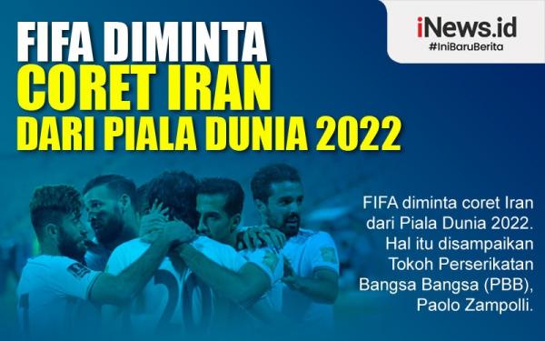 Infografis FIFA Diminta Coret Iran dari Piala Dunia 2022