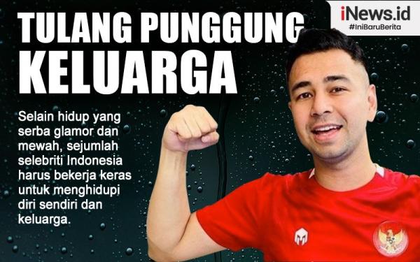 Infografis Deretan Artis yang Jadi Tulang Punggung Keluarga Infografis Deretan Artis yang Jadi Tulang Punggung Keluarga
