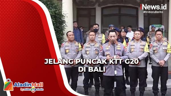 Persiapan Pengamanan Puncak KTT G20 di Bali