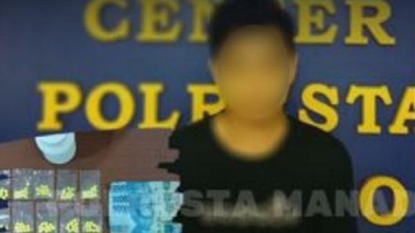 Polisi Tangkap Pengedar Obat Keras Di Manado Sita 158 Butir Pil