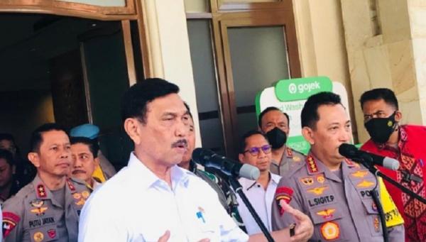 Persiapan KTT G20 di Bali, Luhut: Jenderal Sigit dan Jenderal Andika Sudah Siap