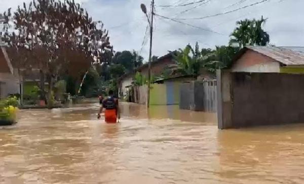 Ratusan Rumah di Jambi Terendam Banjir usai Hujan Deras Sejak Kamis Malam