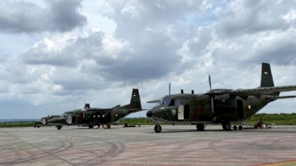 4 Pesawat TNI AU Dikerahkan untuk Operasi Teknologi Modifikasi Cuaca, Cassa 212 dan CN-295