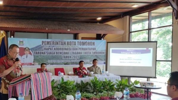 Antisipasi Bencana, Pemkot Tomohon Perkuat Kapasitas Tagana