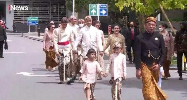 Mengenal Prosesi Pasrah Tampi di Acara Akad Nikah Kaesang dan Erina